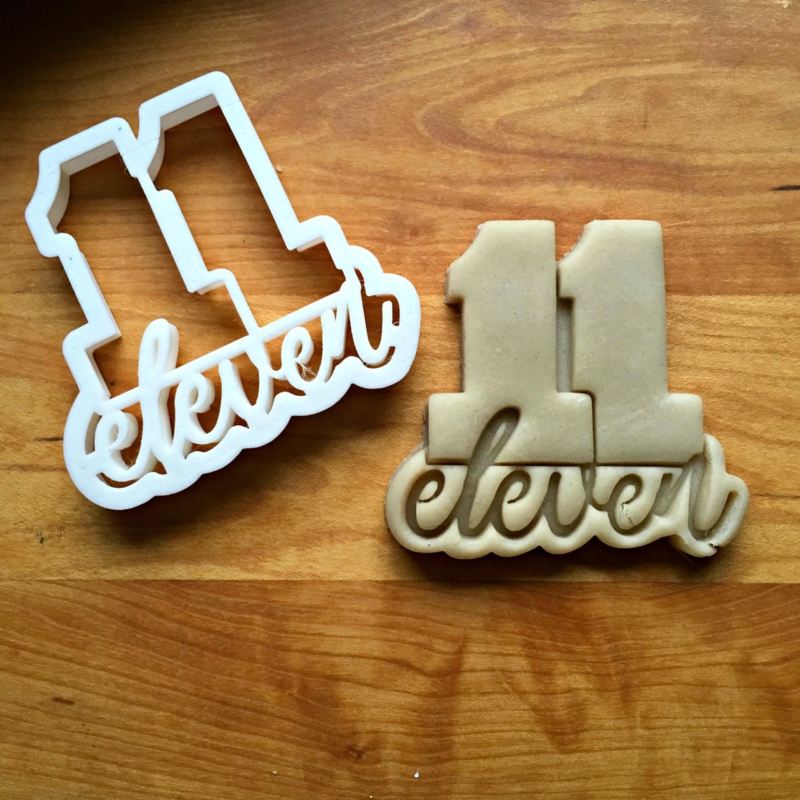 Set of 6 Lettered Number Cookie Cutters - Etsy