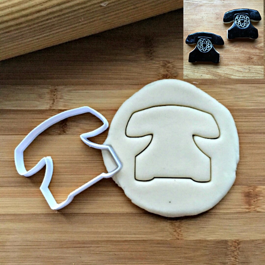 Telephone Cookie Cutter in Multiple Sizes - Etsy