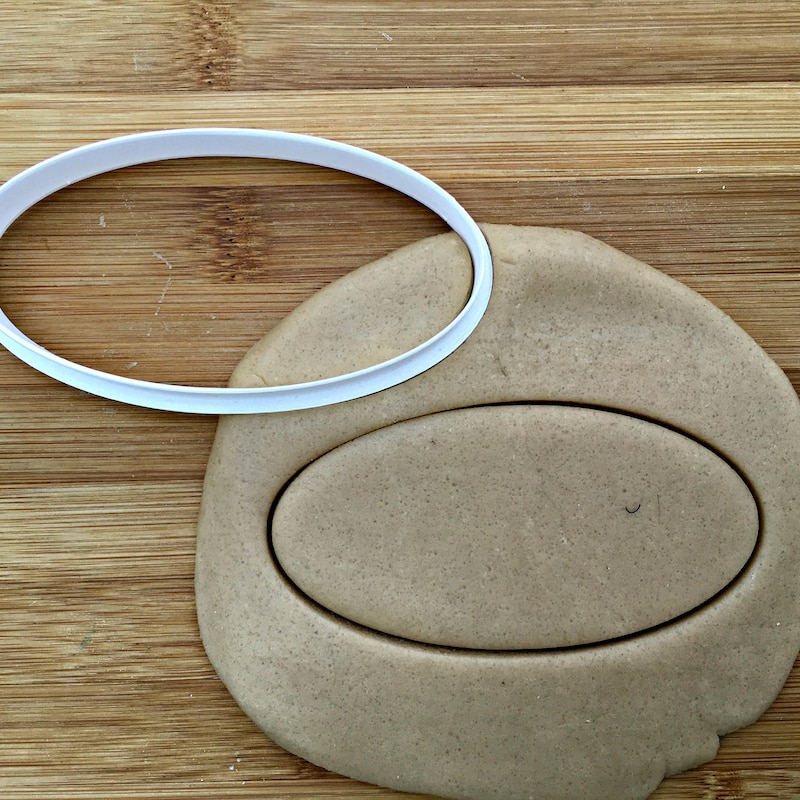 Oval Cookie Cutter - Etsy