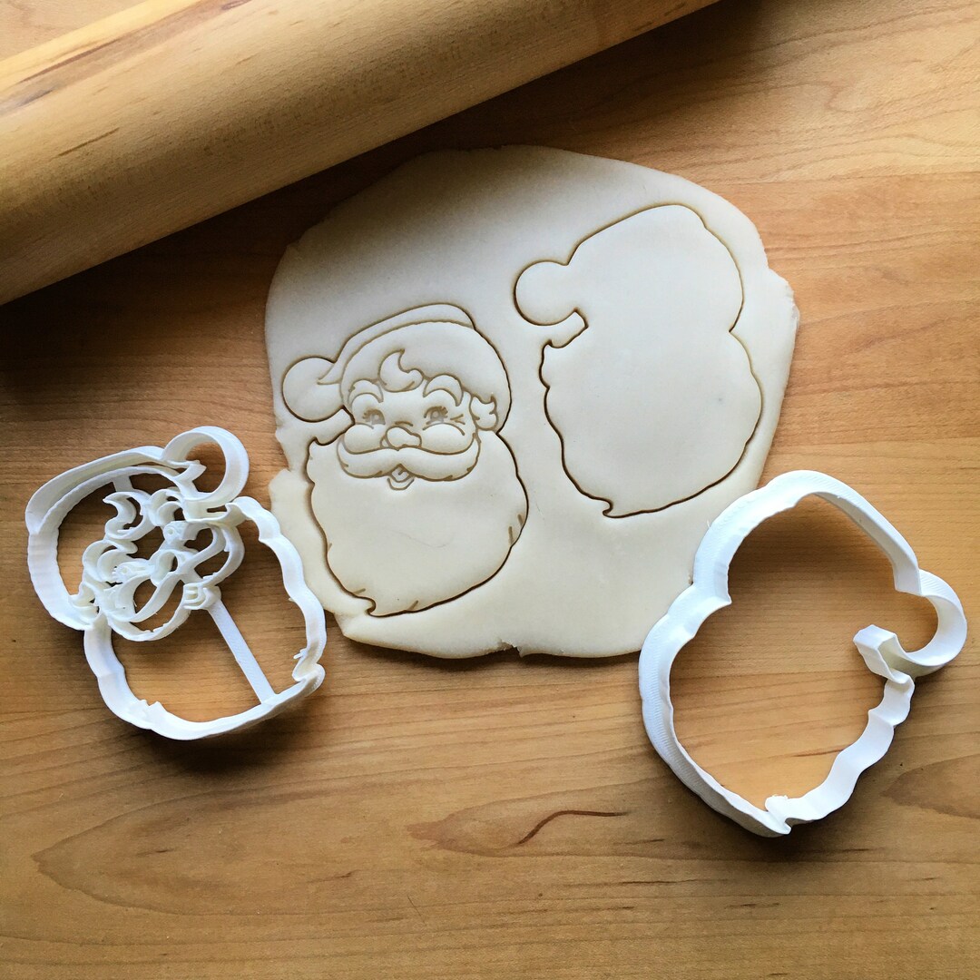 Set of 2 Classic Santa Cookie Cutters/multi-size /made in the USA - Etsy
