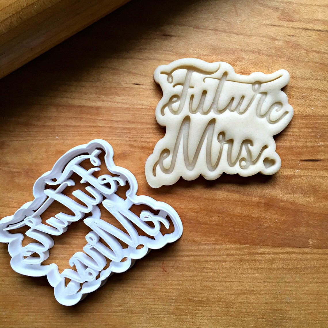 Future Mrs. Script Cookie Cutter/multi-size/dishwasher Safe - Etsy