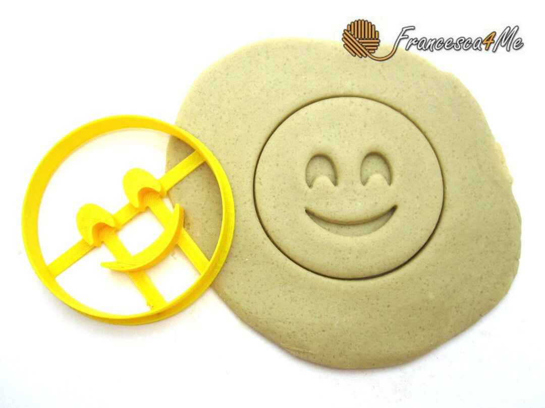 Smiling Face Emoji Cookie Cutter/ Multi-size - Etsy