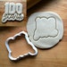 Lettered Number 100 Years Cookie Cutter/multi-size/dishwasher Safe ...