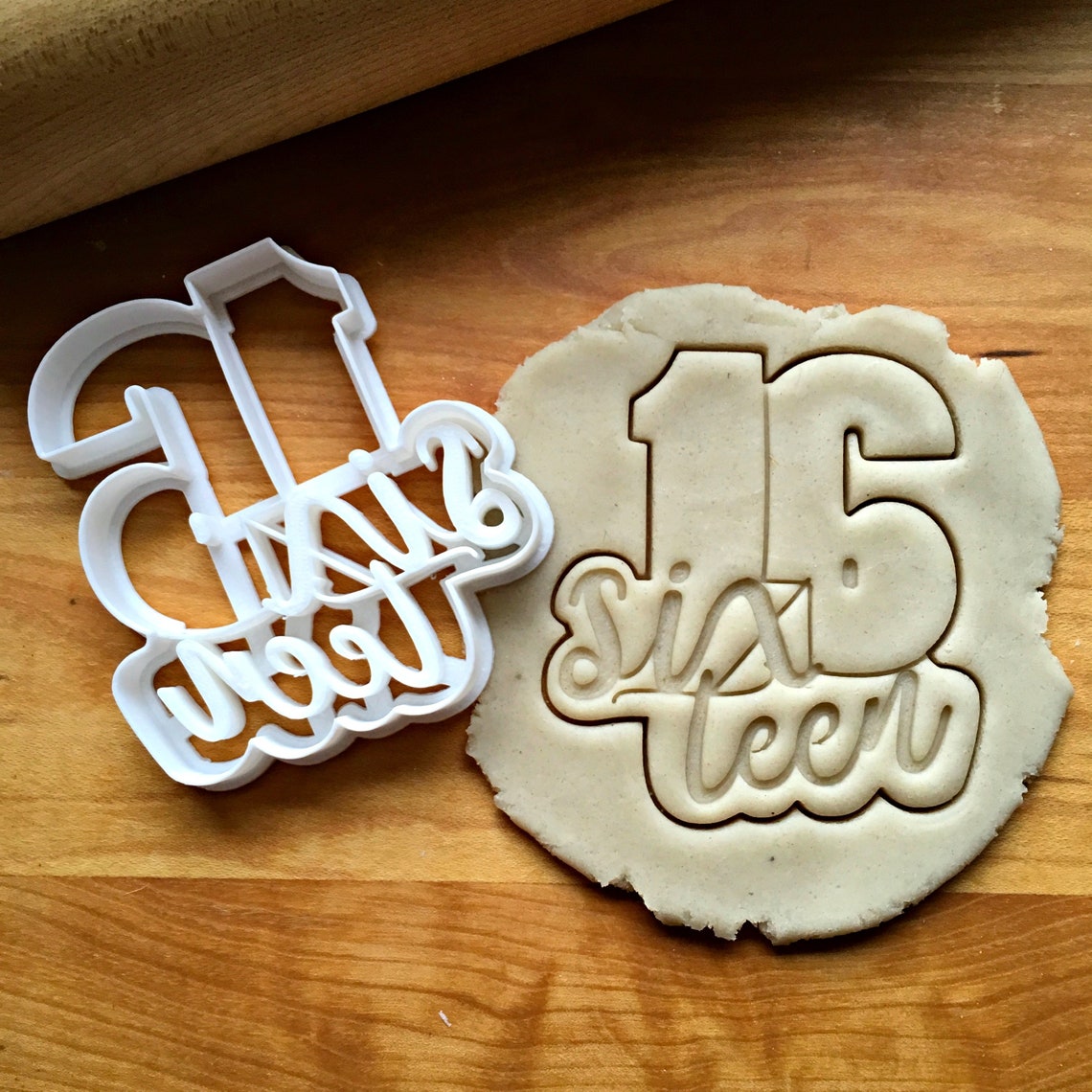 Lettered Number 16 Cookie Cutter/multi-size/dishwasher Safe - Etsy