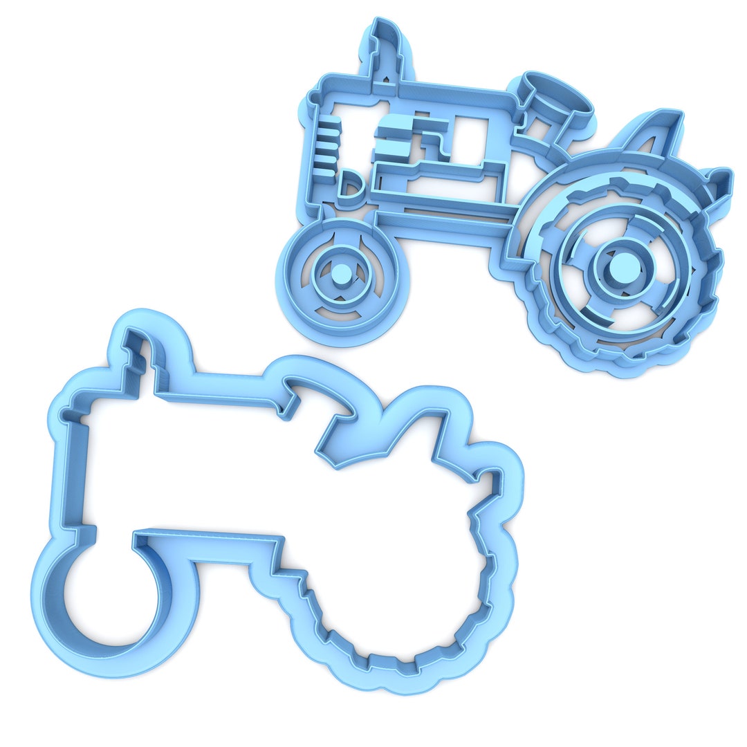 Set of 2 Tractor Cookie Cutters/multi-size /made in the USA - Etsy
