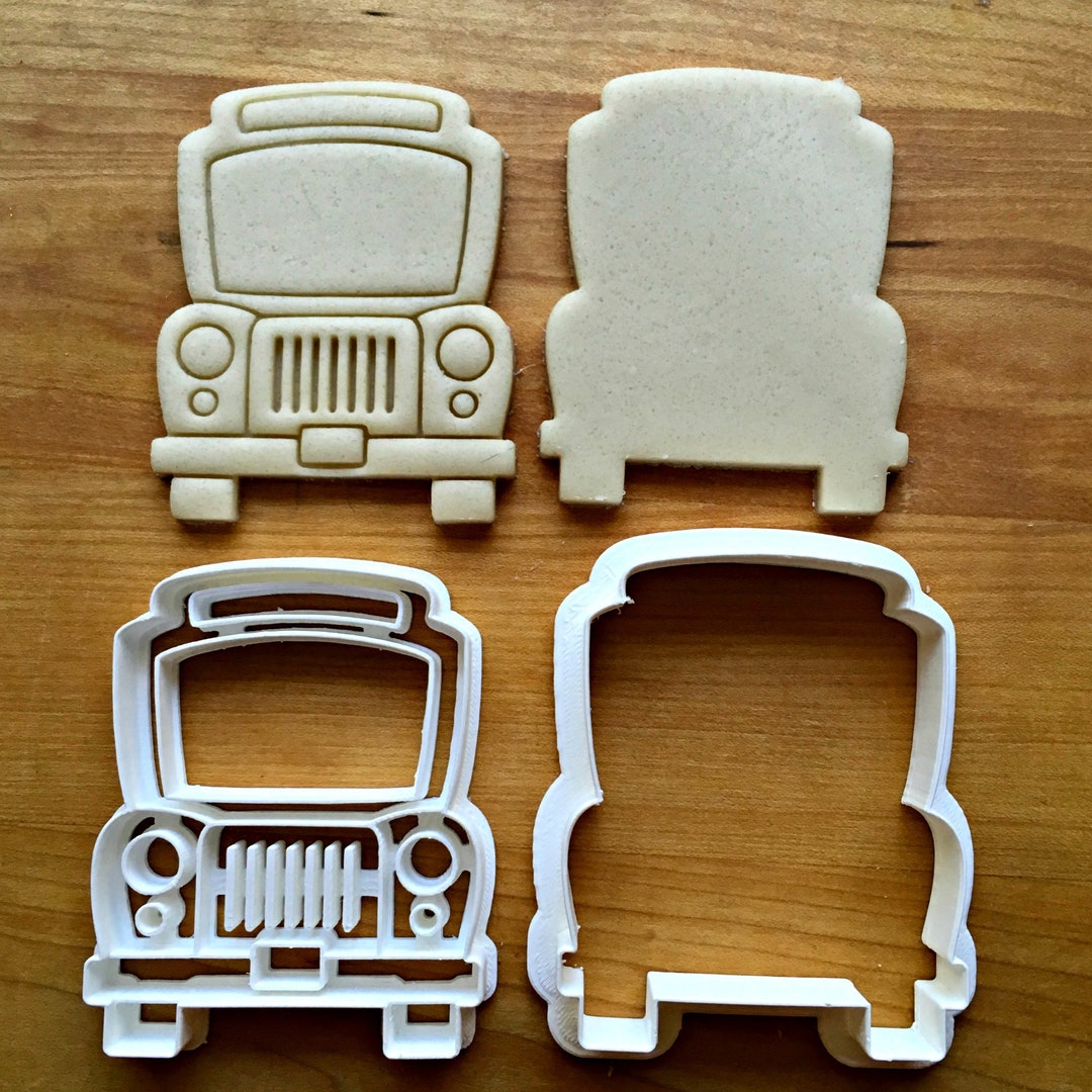 Set of 2 School Bus Cookie Cutters in Multiple Sizes - Etsy