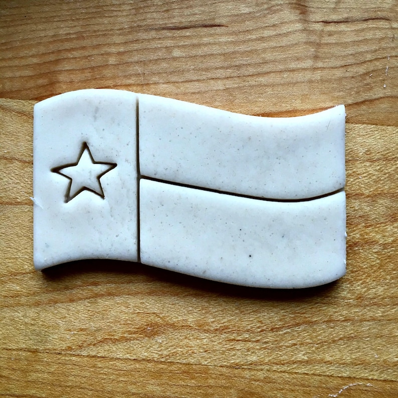 Texas State Flag Cookie Cutter/multi-size - Etsy