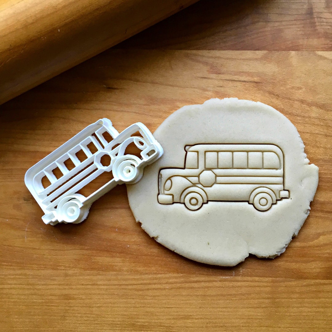 School Bus Cookie Cutter in Multiple Sizes - Etsy