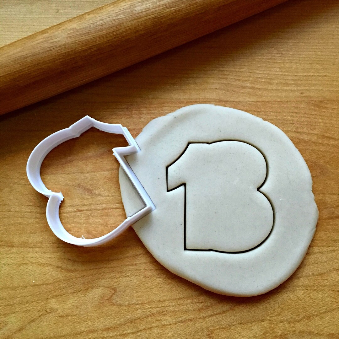 Number 13 Cookie Cutter/multi-size/dishwasher Safe Available Made in ...