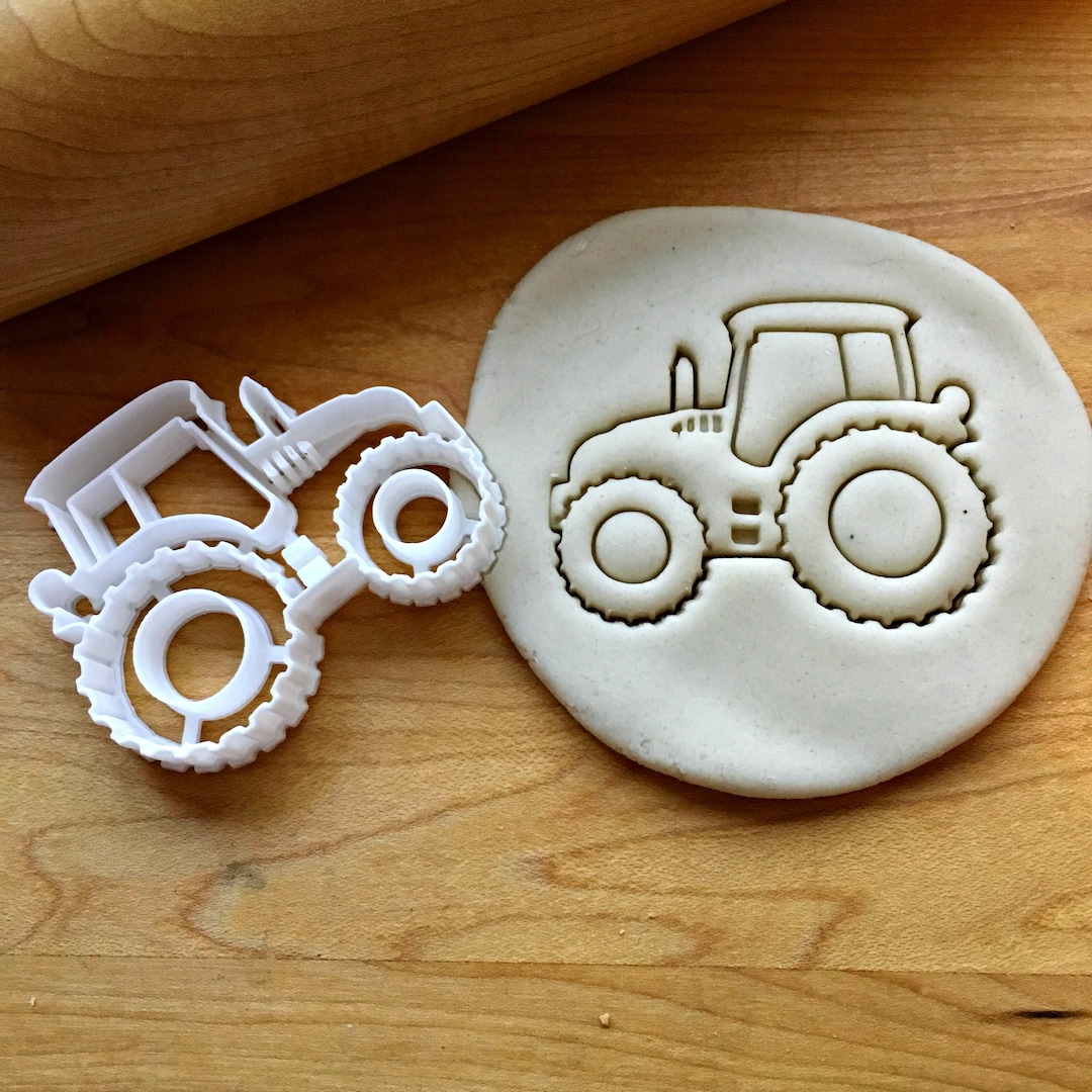 Modern Tractor Cookie Cutter in Multiple Sizes - Etsy
