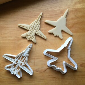 Set of 2 Navy Fighter Jet 3 Cookie Cutters in Multiple Sizes - Etsy