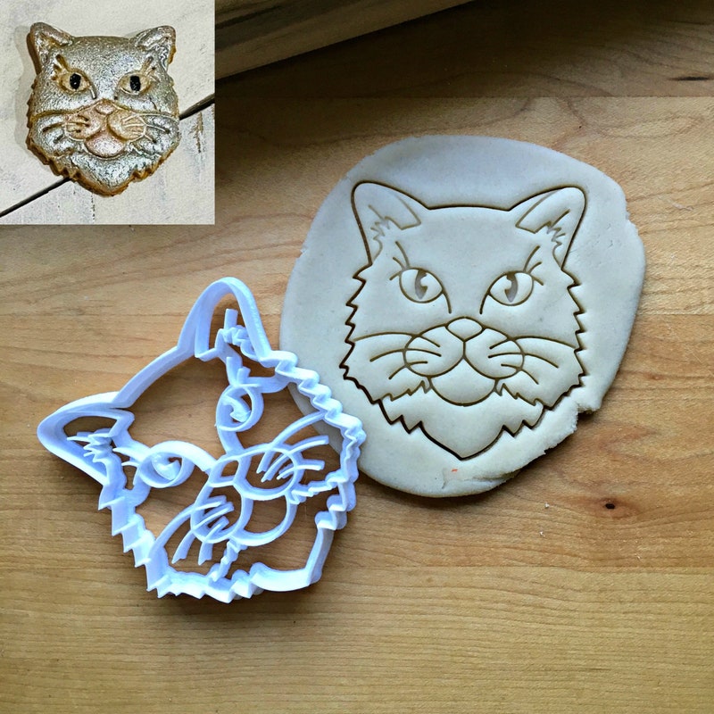 Persian Cat Cookie Cutter - Etsy