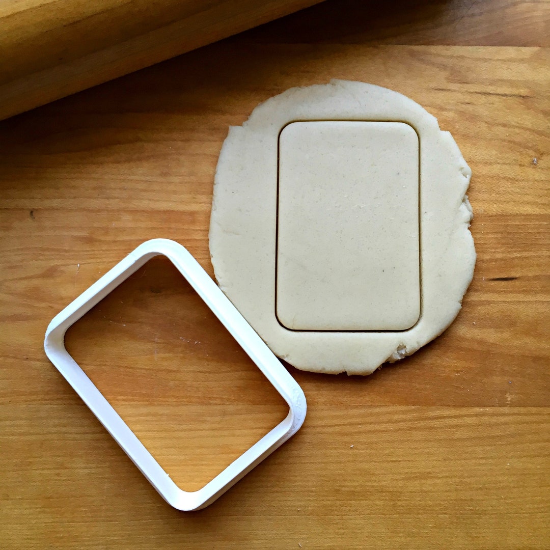 Rounded Rectangle Cookie Cutter in Multiple Sizes - Etsy