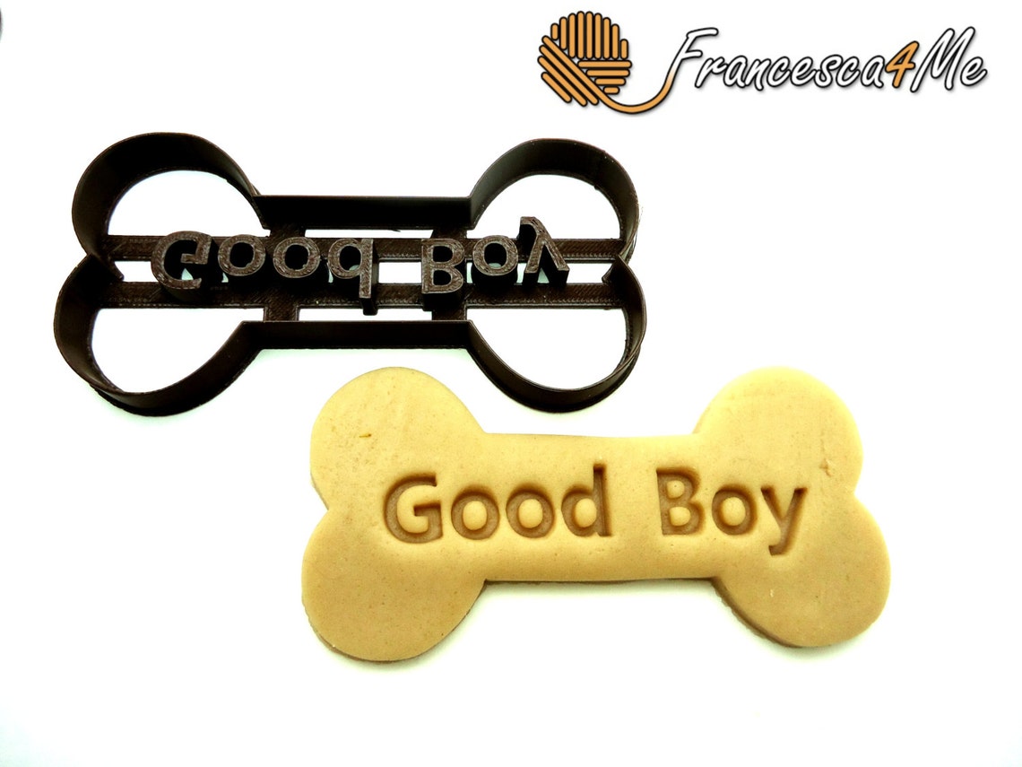 Good Boy Dog Bone Cookie Cutter/multi-size - Etsy