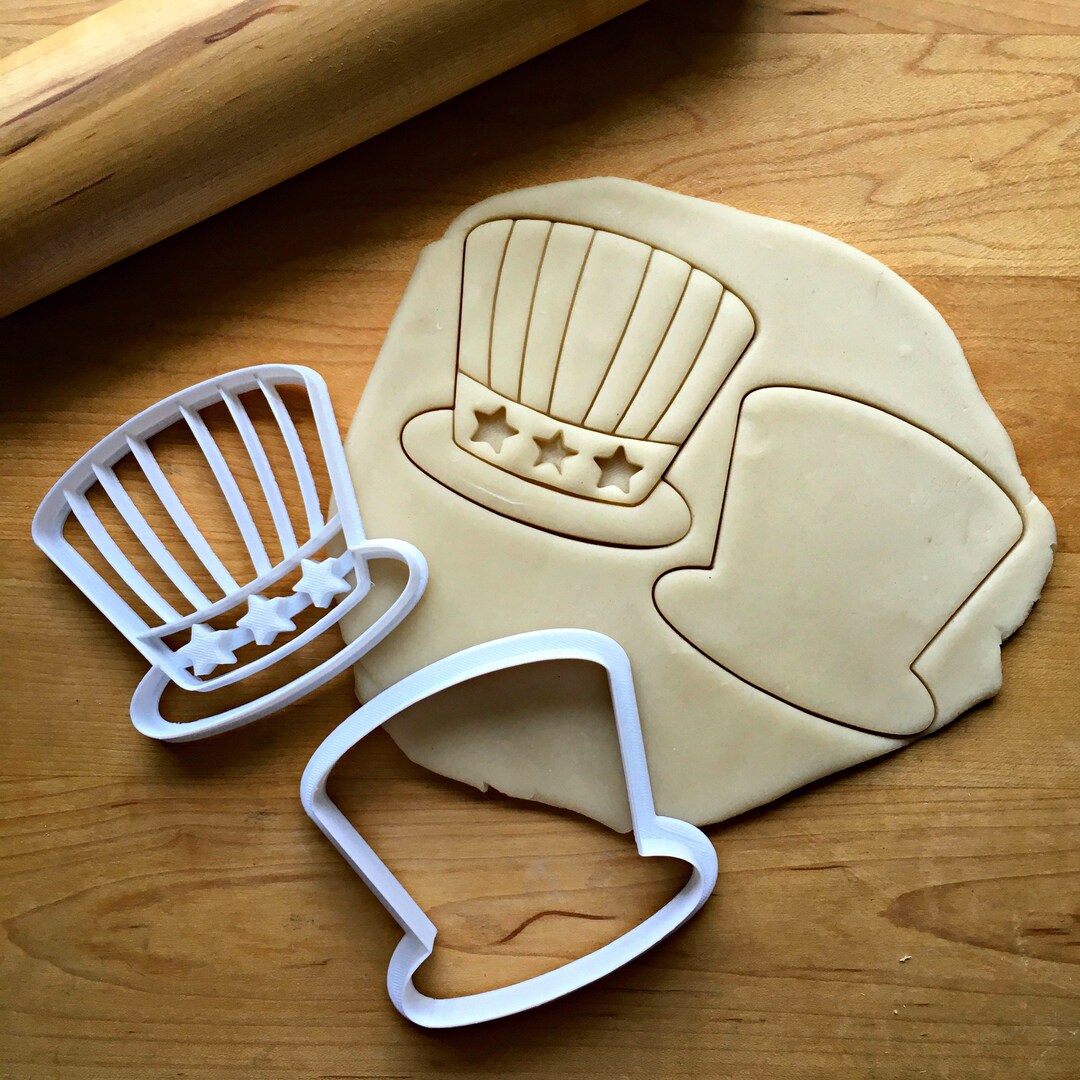 Set of 2 Uncle Sam Hat Cookie Cutters in Multiple Sizes - Etsy
