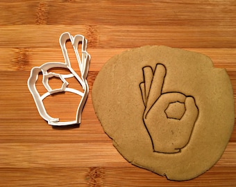 Peace Sign Cookie Cutter/multi-size/dishwasher Safe Available | Etsy