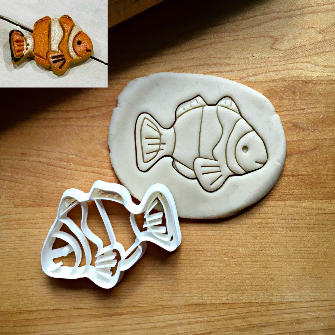 Clown Fish Cookie Cutter in Multiple Sizes - Etsy