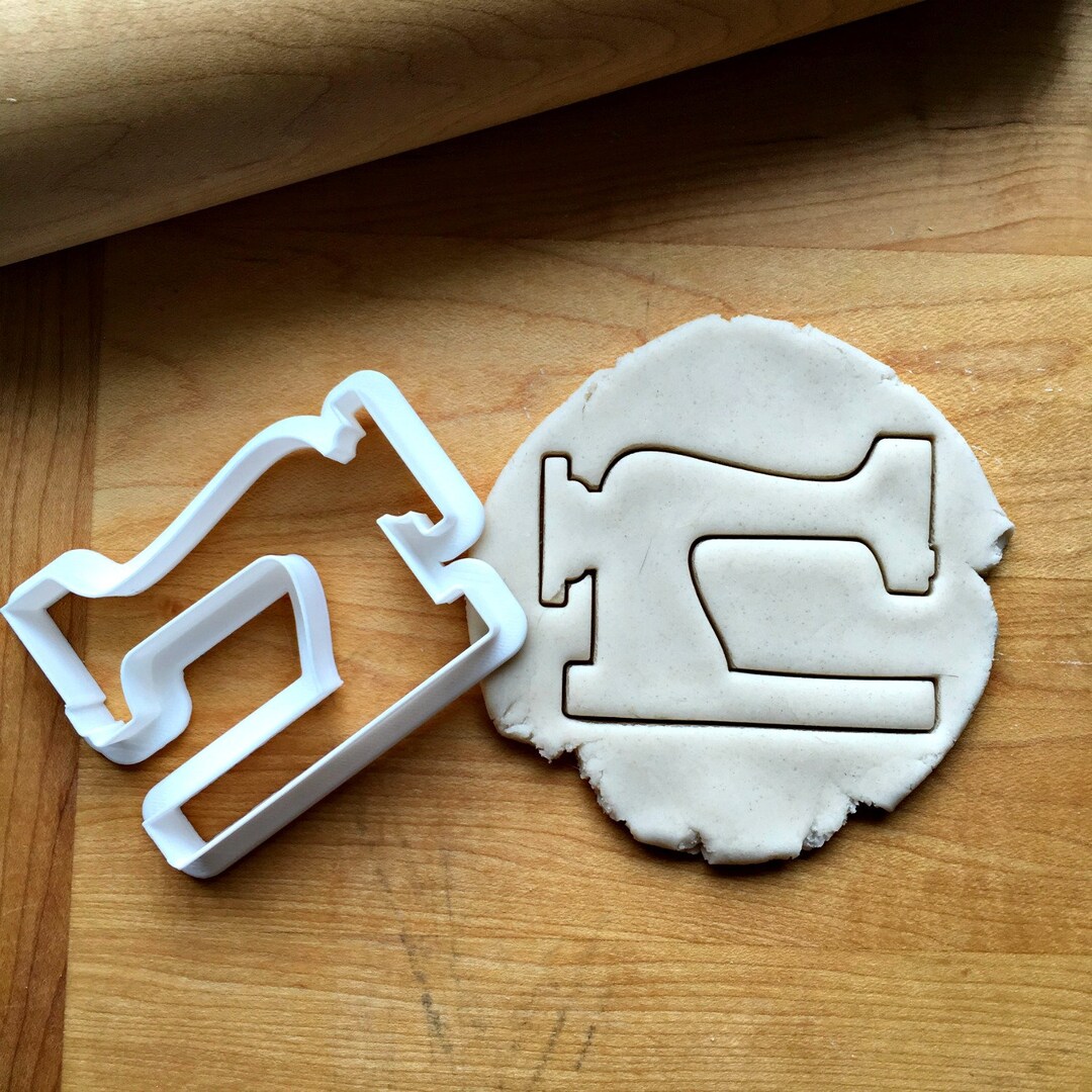 Sewing Machine Cookie Cutter/multi-size/choose Standard or Dishwasher ...