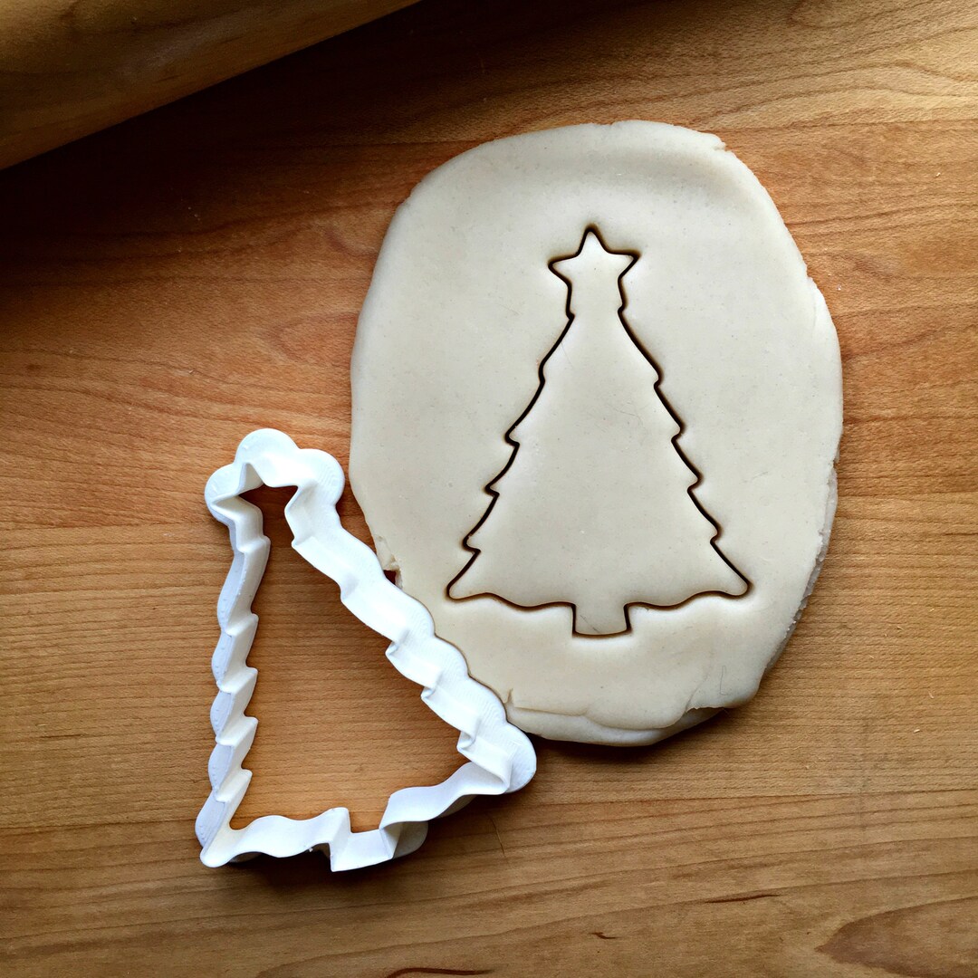 Christmas Tree With Star Cookie Cutter in Multiple Sizes - Etsy
