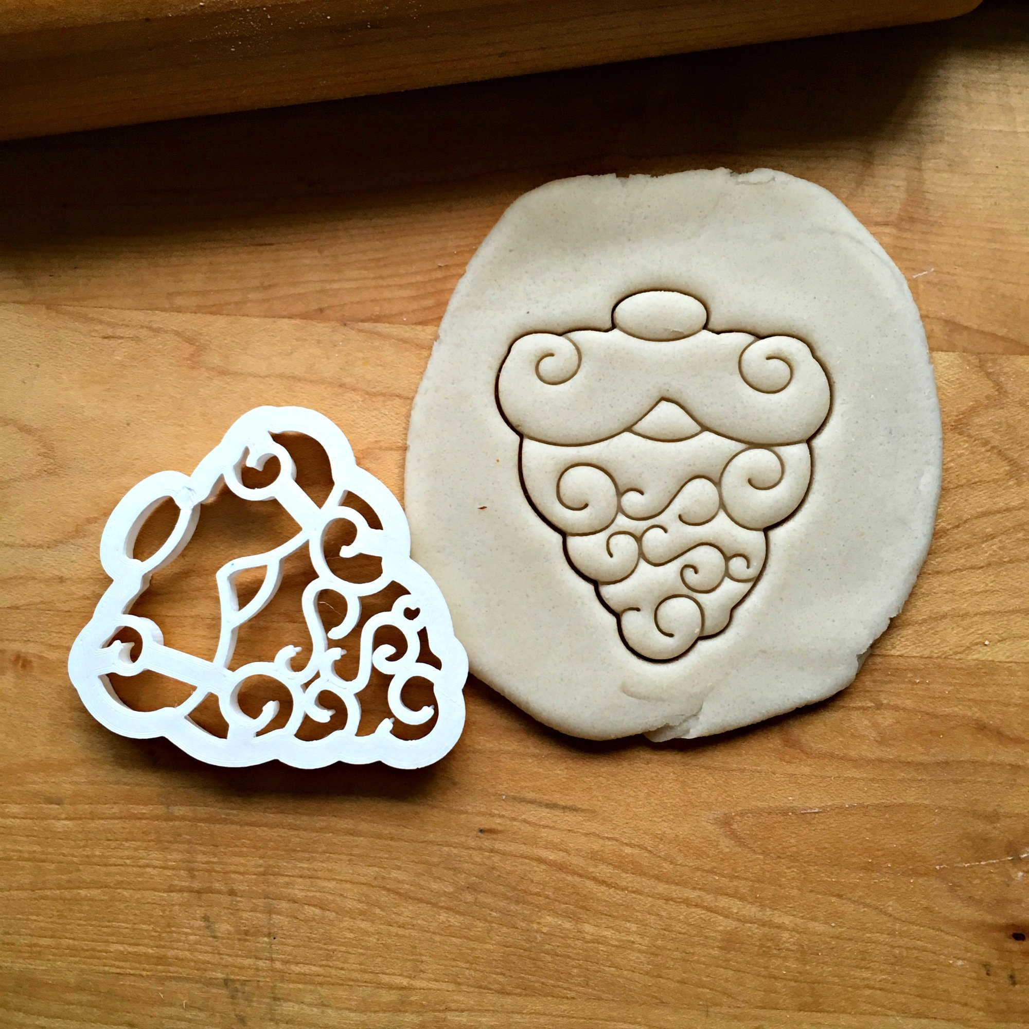 Santa Beard Cookie Cutter/multi-size - Etsy UK