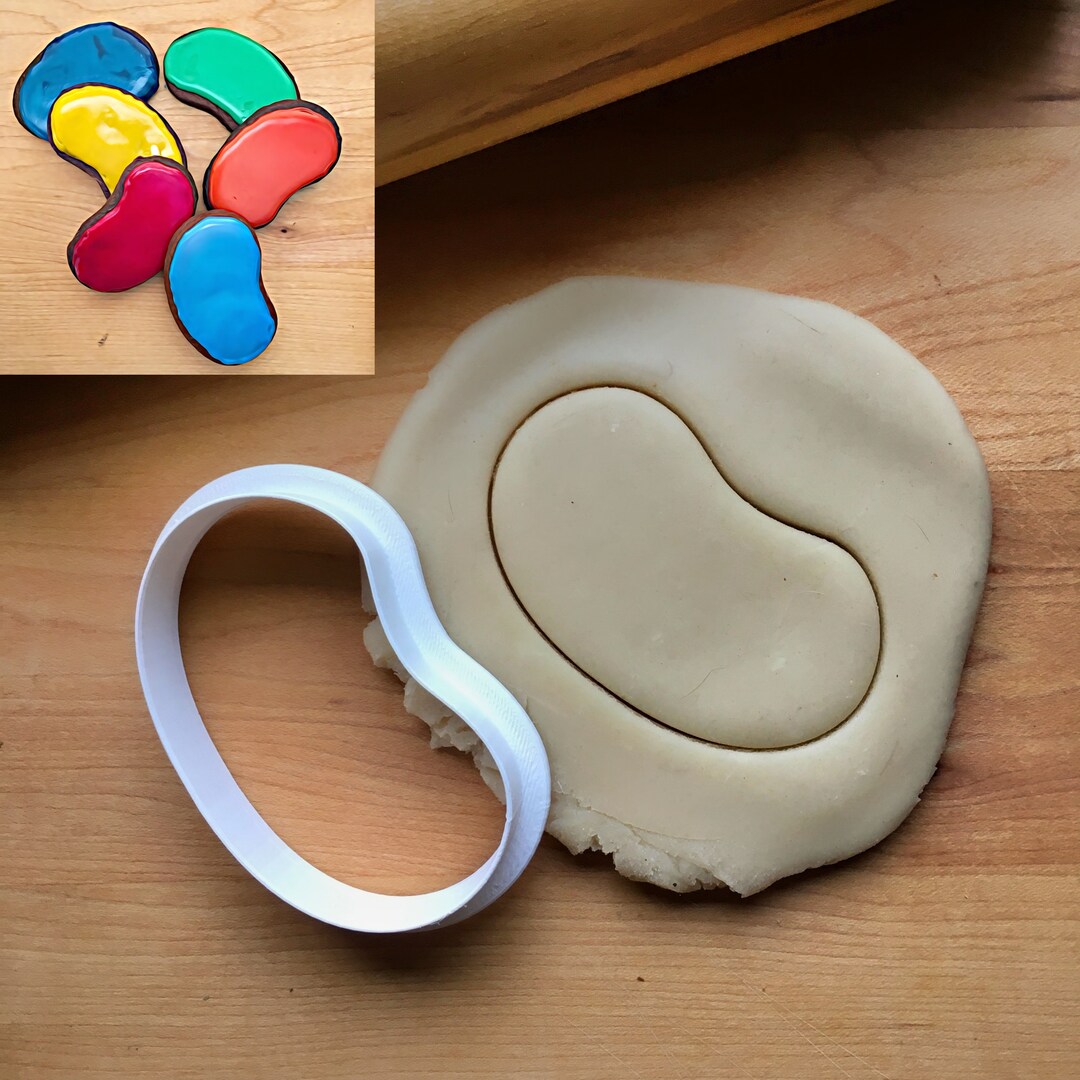 Jelly Bean Cookie Cutter in Multiple Sizes - Etsy