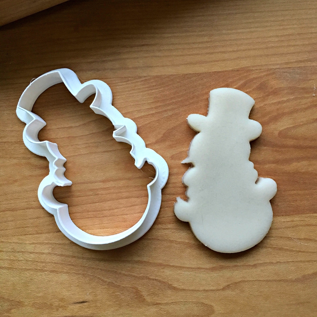 Snowman Cookie Cuttermulti-size/christmas Cookie Cutter / - Etsy