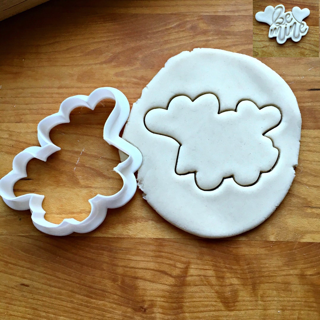 Be Mine Script Cookie Cutter in Multiple Sizes - Etsy