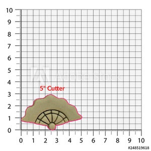 Folding Fan Cookie Cutter/multi-size - Etsy