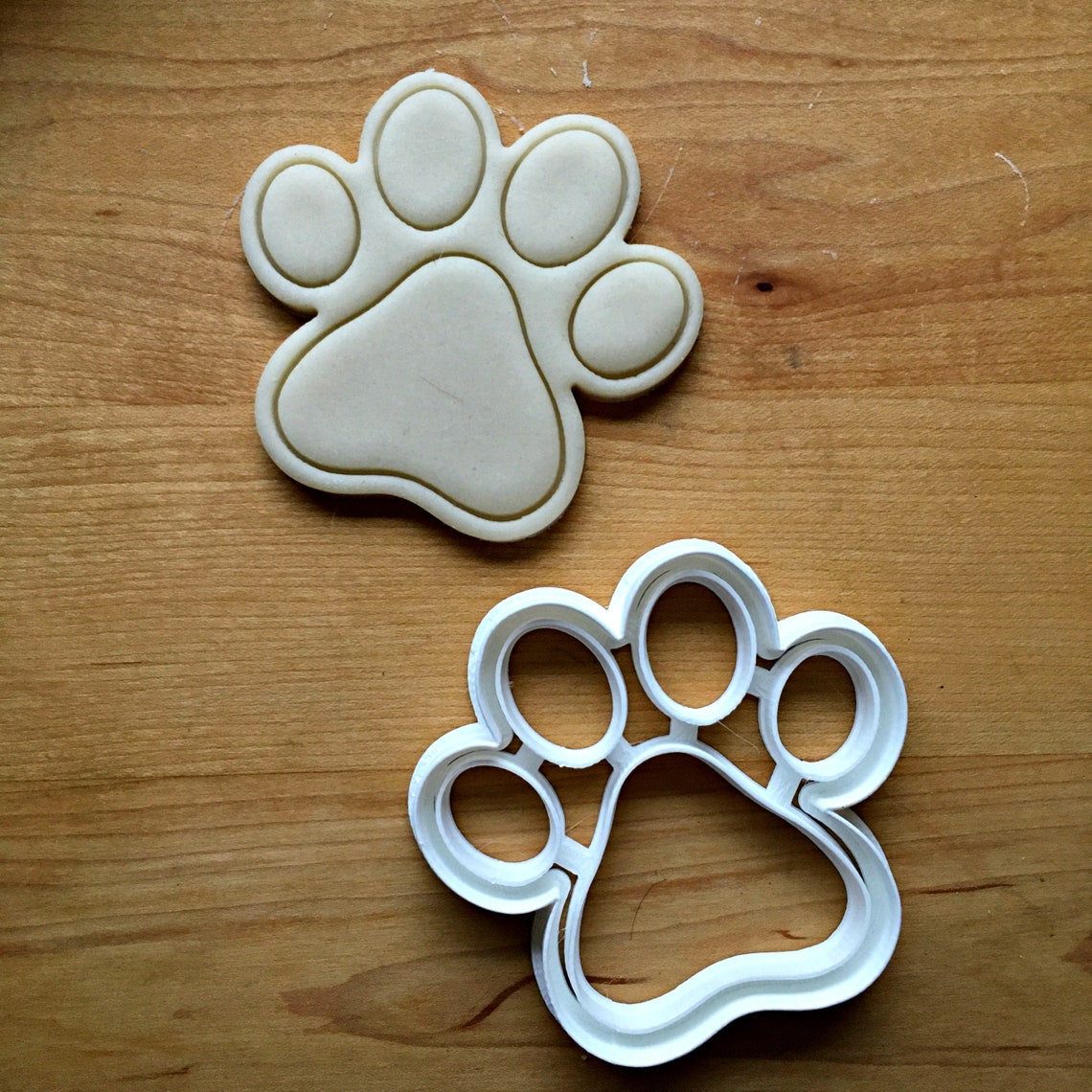 Paw Print Cookie Cutter/multi-size - Etsy