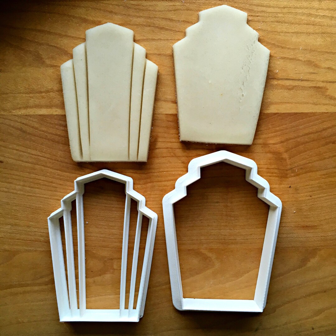Set of 2 Flashy Fab/art Deco Cookie - Etsy