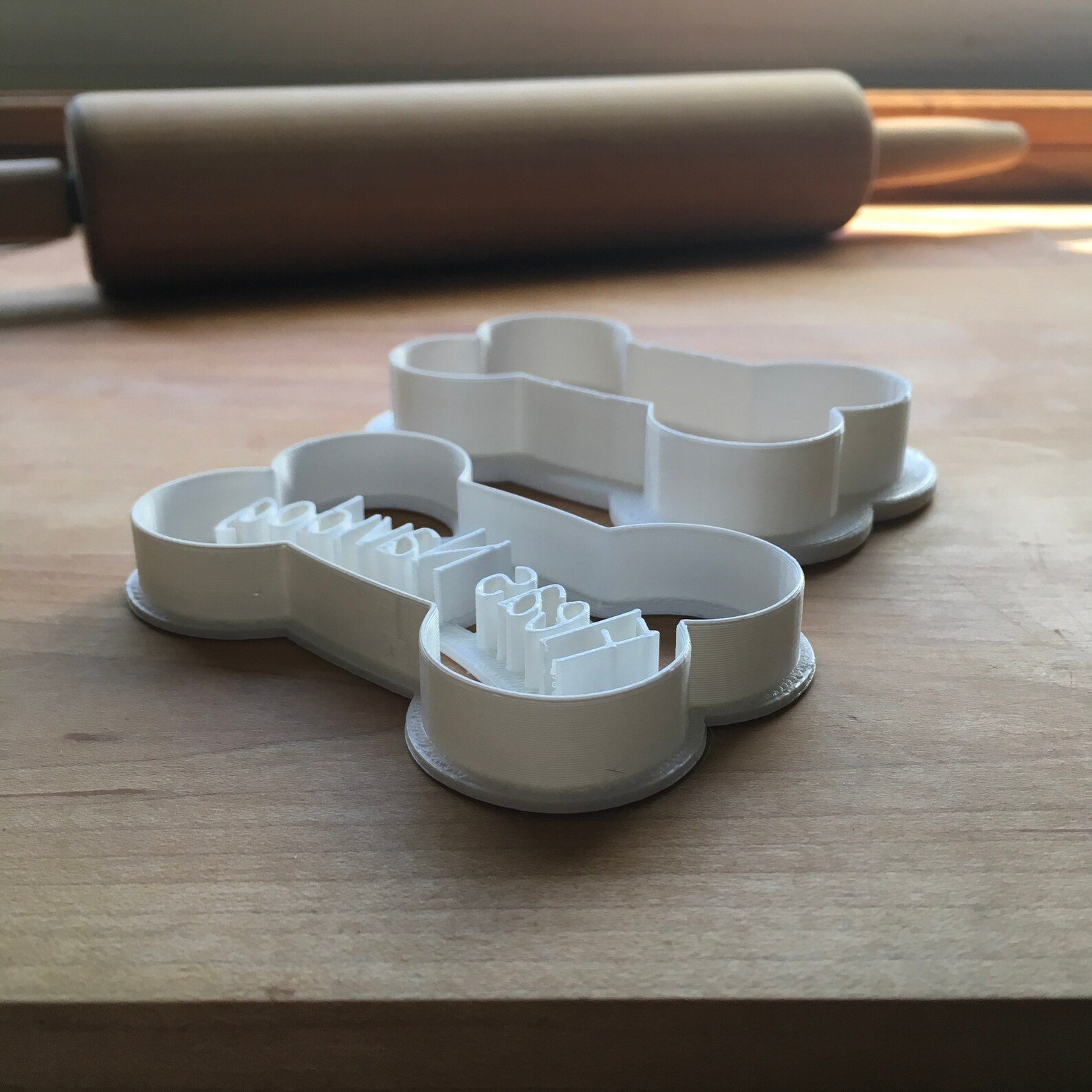 Set of 2 Fleas Navidog Dog Bone Cookie Cutters in Multiple Sizes - Etsy