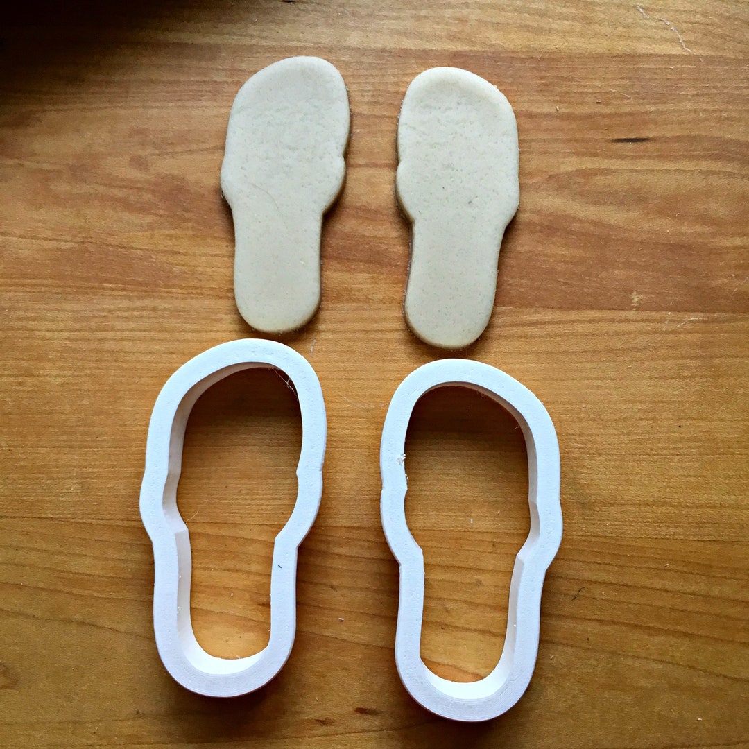 Set of 2 Flip-flop Cookie Cutters/multi-size Made in the USA - Etsy