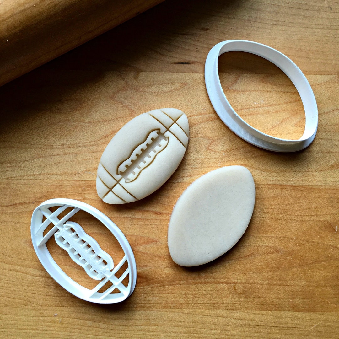 Set of 2 Football Cookie Cutters/multi-size /made in the USA - Etsy