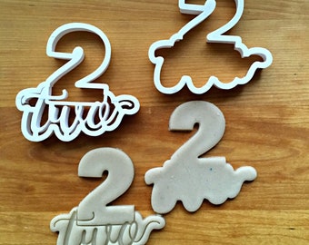Nancy Number Two Cookie Cutter - Etsy