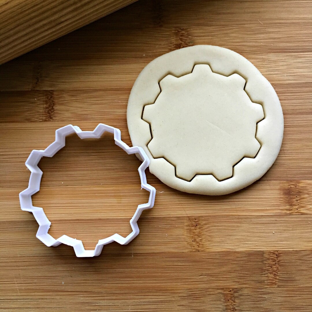 Gear Cookie Cutter in Multiple Sizes - Etsy