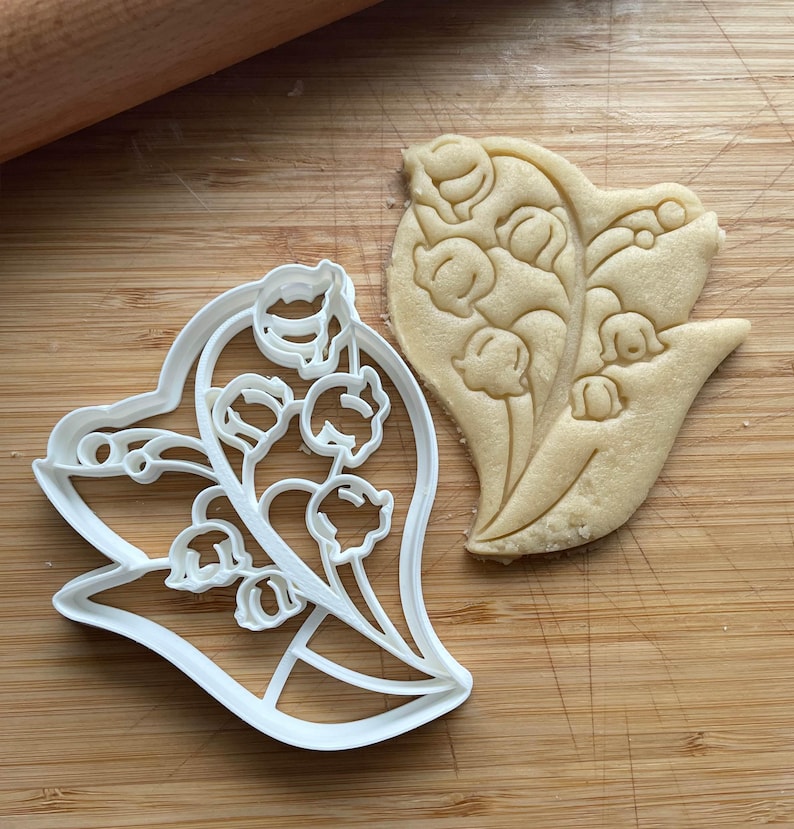 Lily of the Valley Cookie Cutter in Multiple Sizes - Etsy