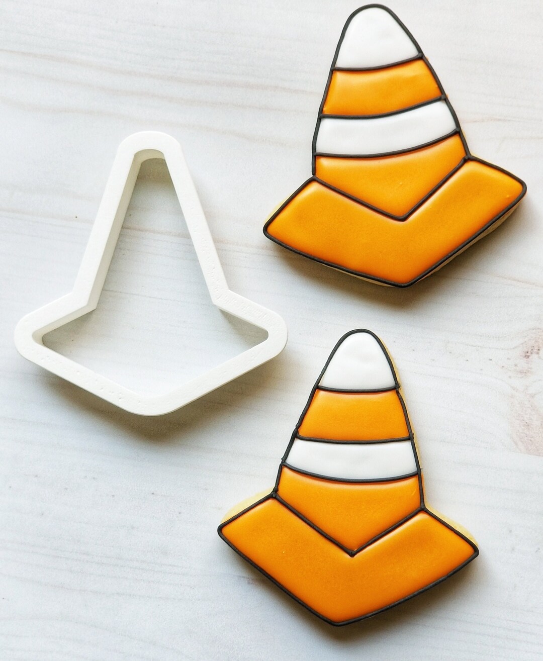Traffic Cone Cookie Cutter in Multiple Sizes - Etsy
