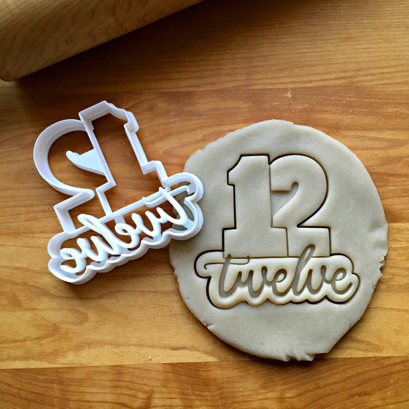 Number Cookies - Etsy