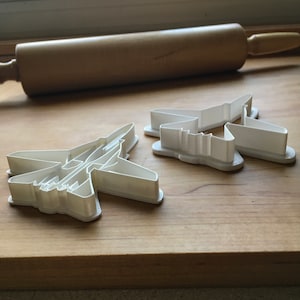 Set of 2 Navy Fighter Jet 3 Cookie Cutters in Multiple Sizes - Etsy