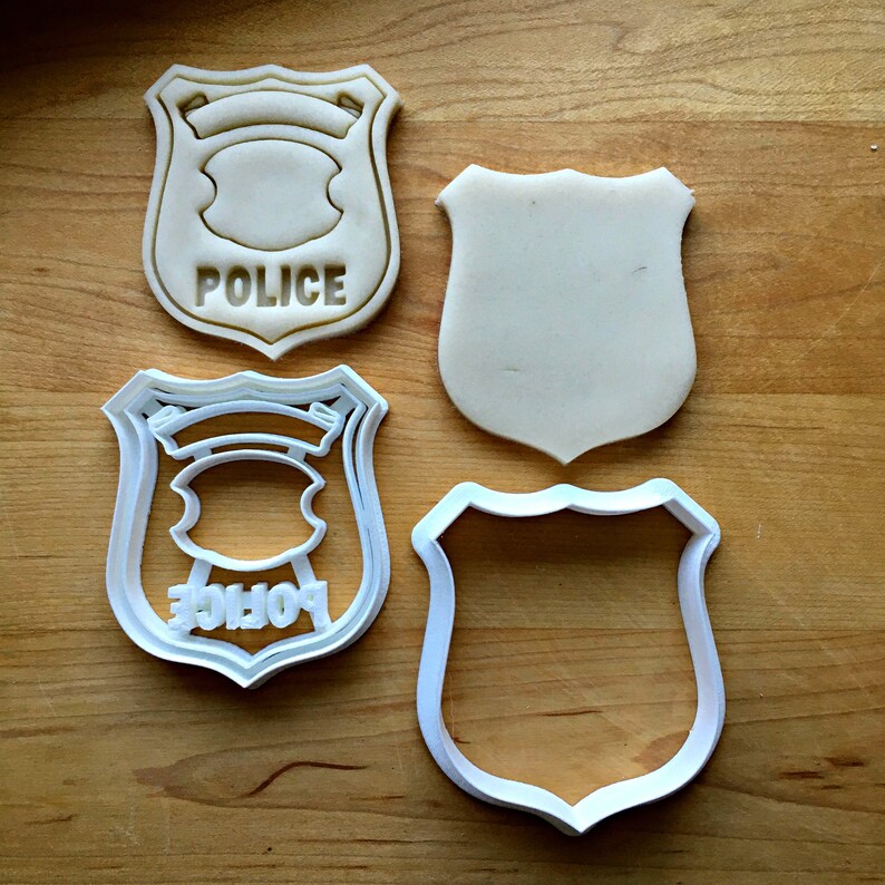 Set of 8 Police Cookie Cutters/multi-size - Etsy