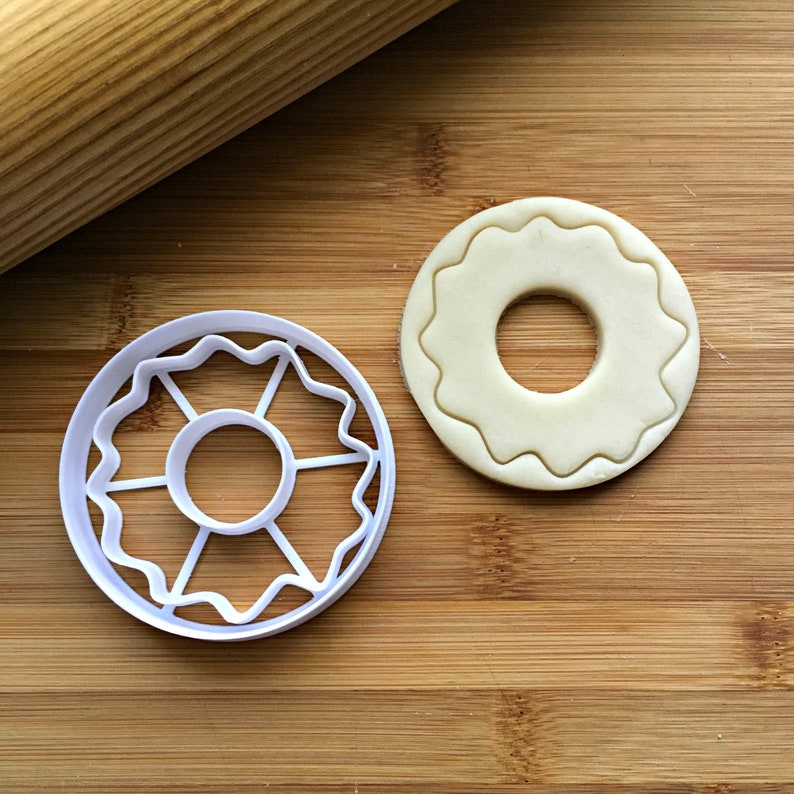 Donut Cookie Cutter Creates Center Cutout - Etsy