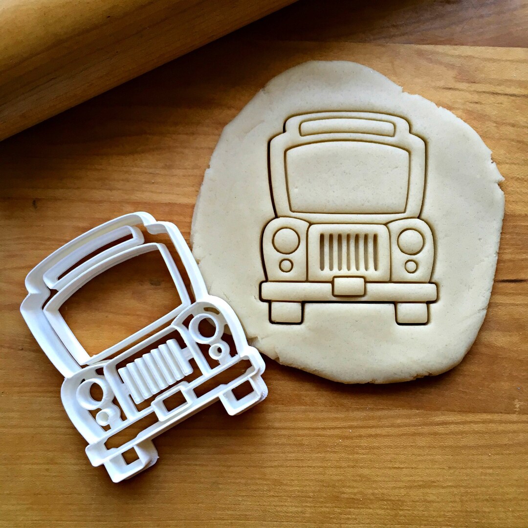 School Bus Cookie Cutter/multi-size/dishwasher Safe Available - Etsy
