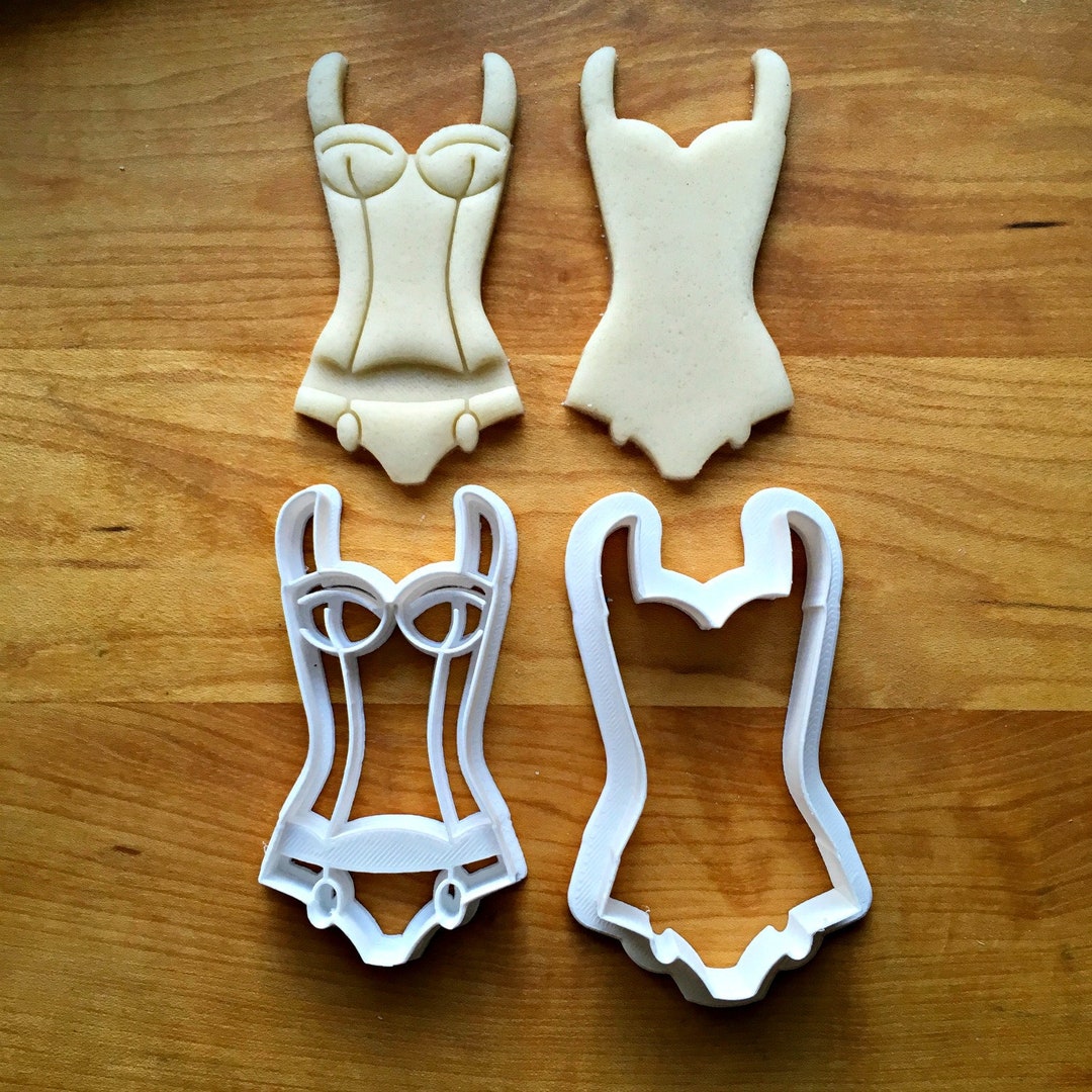 Set of 2 Lingerie/corset Cookie Cutters/multi-size - Etsy