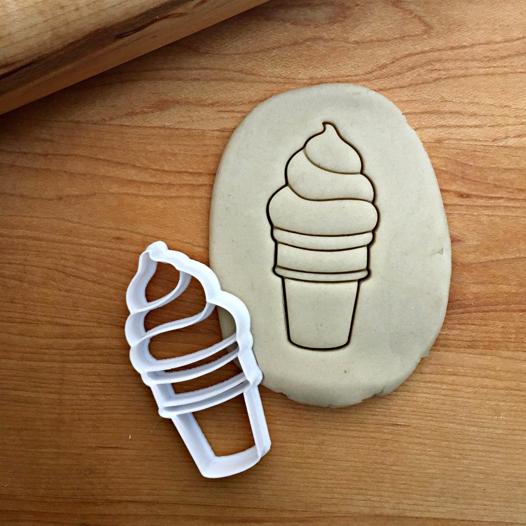 Ice Cream Cone Cookie Cutter/multi-size /made in the USA - Etsy
