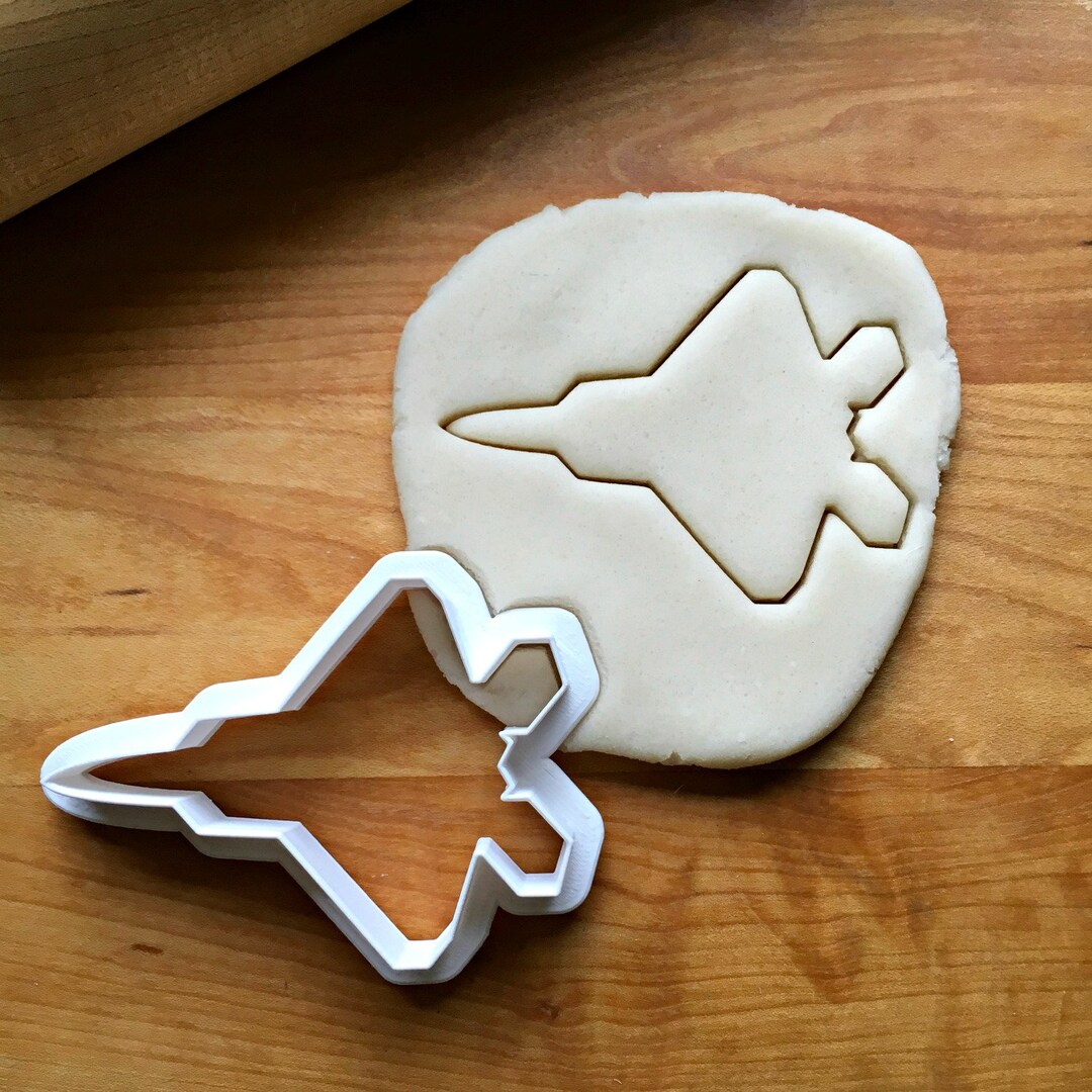 Stealth Fighter Jet Cookie Cutter in Multiple Sizes - Etsy
