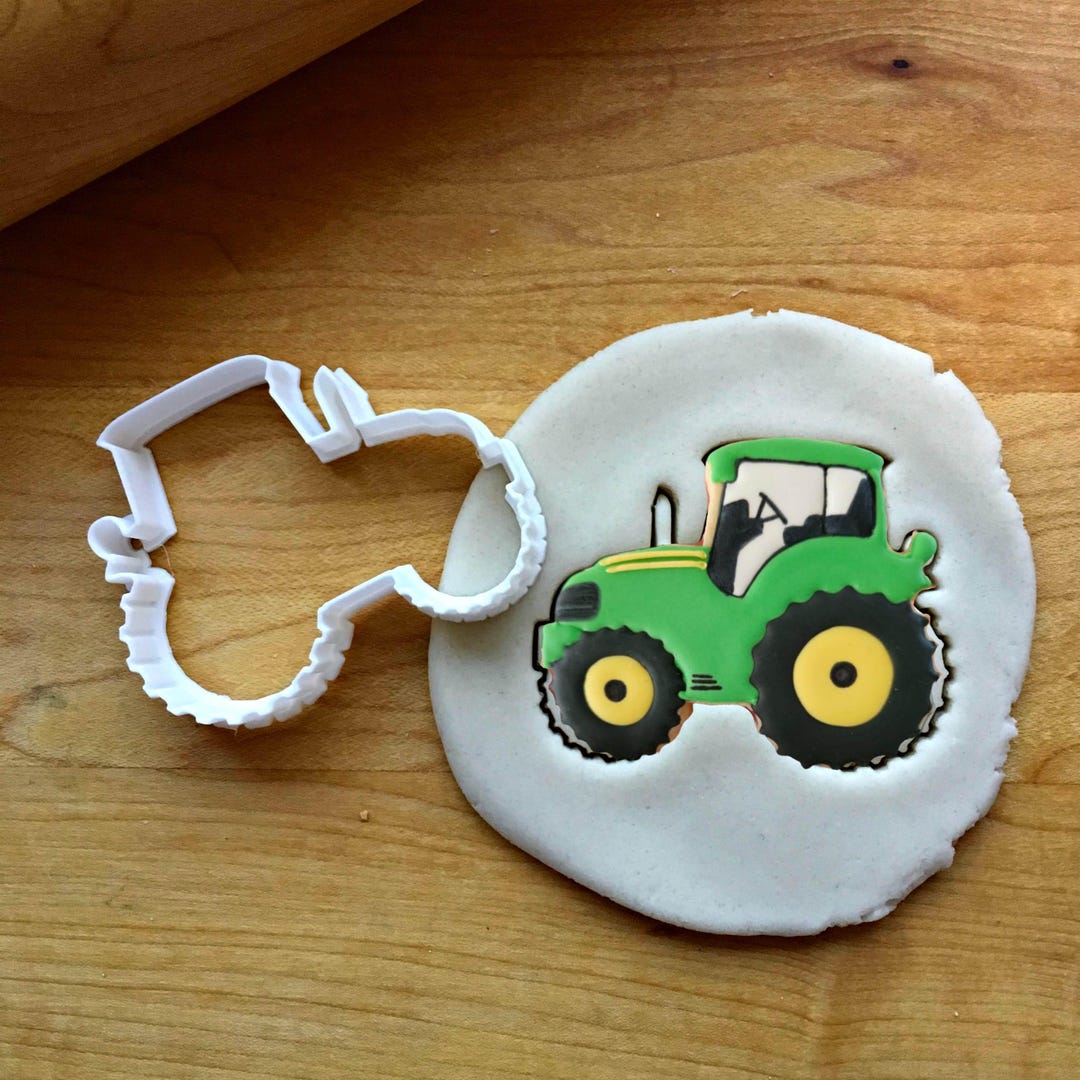 Modern Tractor Cookie Cutter in Multiple Sizes - Etsy