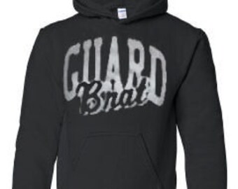 Script Color Guard Hoodie FREE Personalization | Etsy