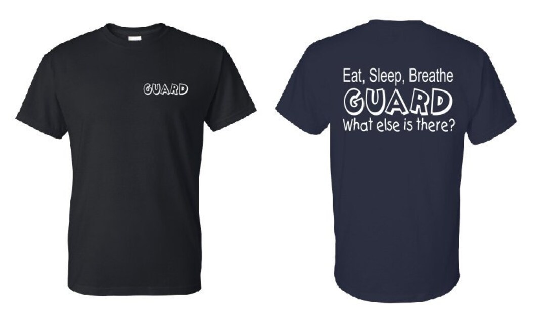Comer, dormir, respirar, GUARD Color Guard Winter Guard Tee - Etsy España