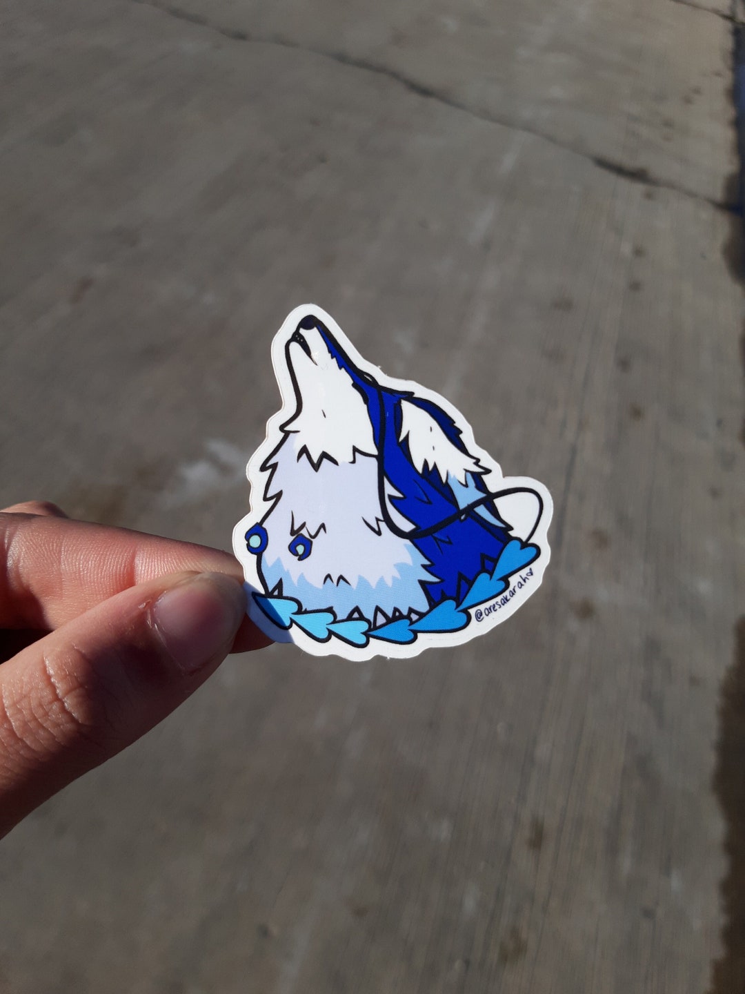 Dominator of Wolves ANDRIUS Boreas Wolf Genshin Impact Inspired Fan ...