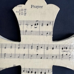 Handcrafted Decoupage Wooden Cross Inspirational Prayer Art Piece - Etsy